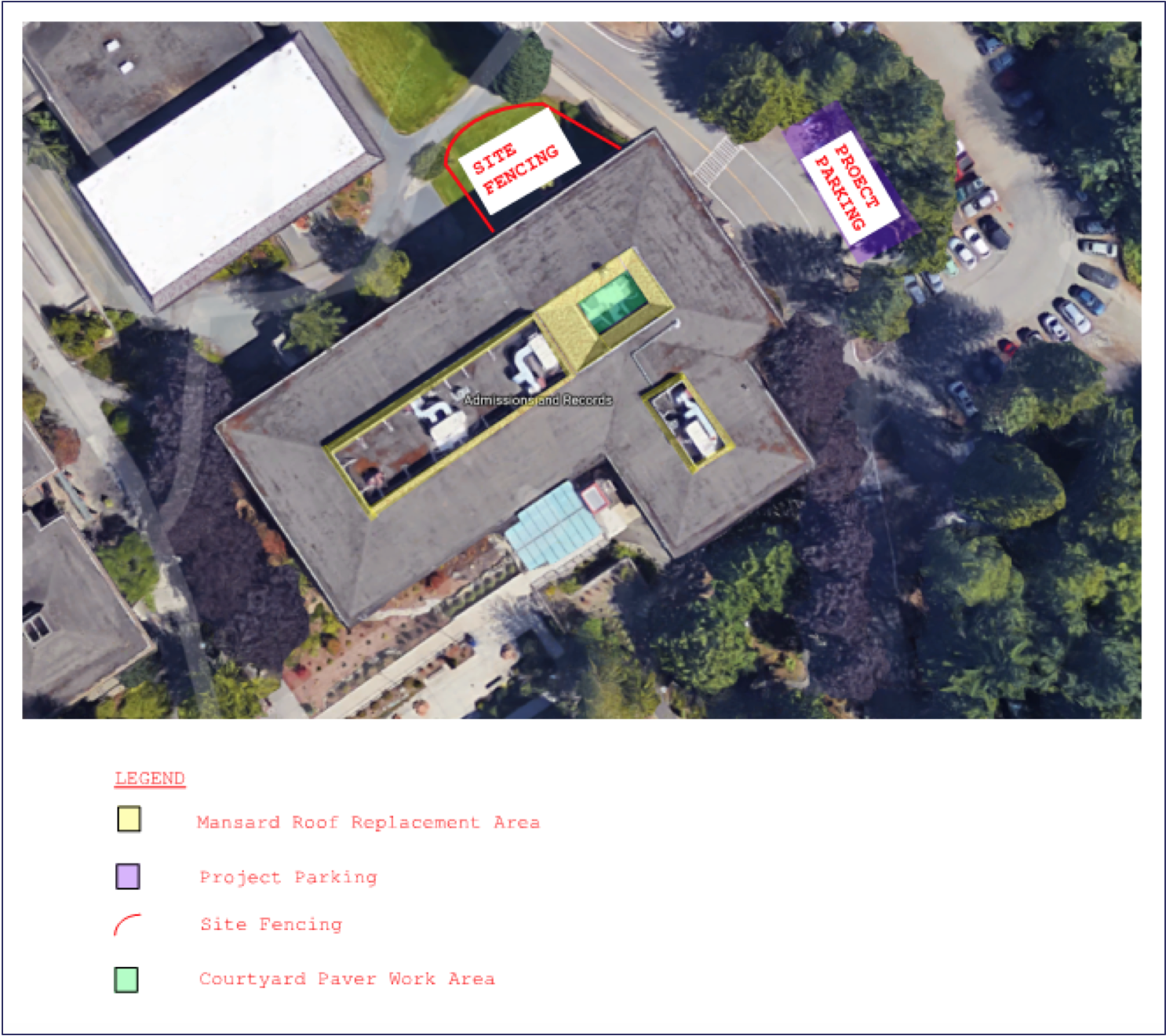 Foss Bldg 5000 – Roof Mansard Replacement Notice to Faculty and Staff ...